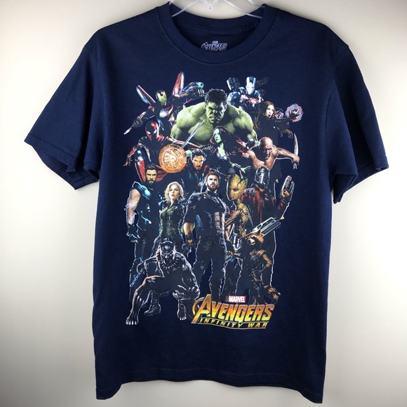 Marvel | Shirts | Marvel Avengers Infinity War Graphic Tshirt | Poshmark